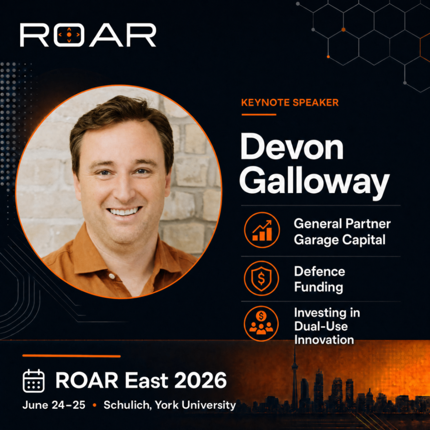 ROAR | June 24–25, 2026 · North York, ON